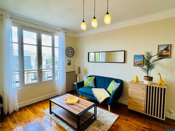 Cocoon Appartement 2 Pièces En Plein Centre-ville - La Garenne-Colombes