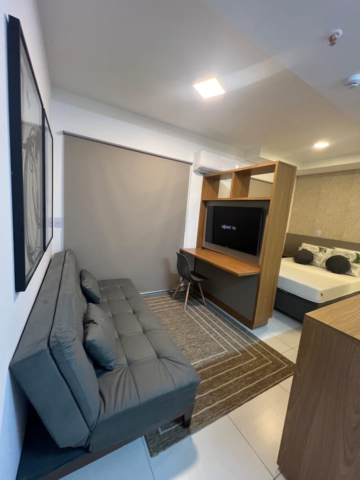 “Safe Accommodation With Garage And Laundry - Ribeirão Preto