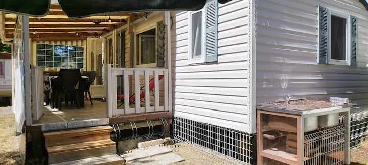 Mobil Home 4 Pers Aux Mathes - Camping Familial - La Palmyre