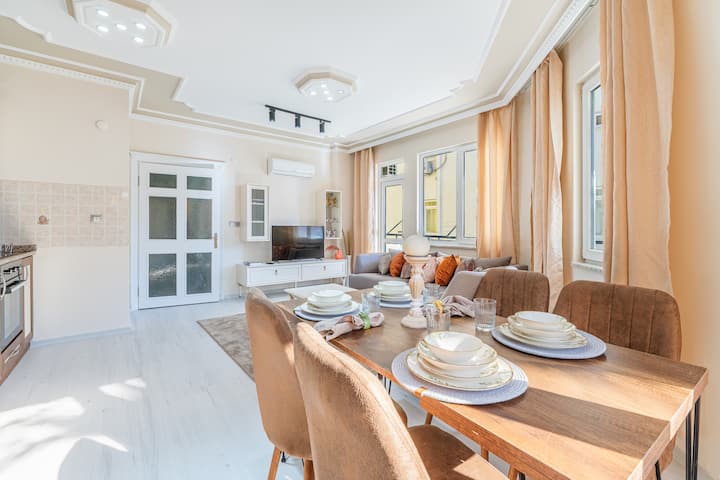 Perfect Comfortable Modern Home In Center Of City - Alanya