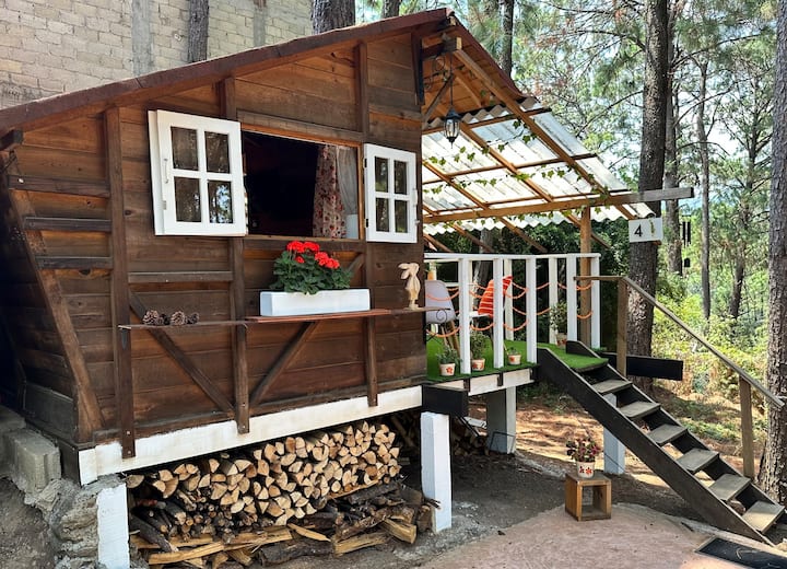 Linda Cabaña De Madera Avándaro - Valle de Bravo