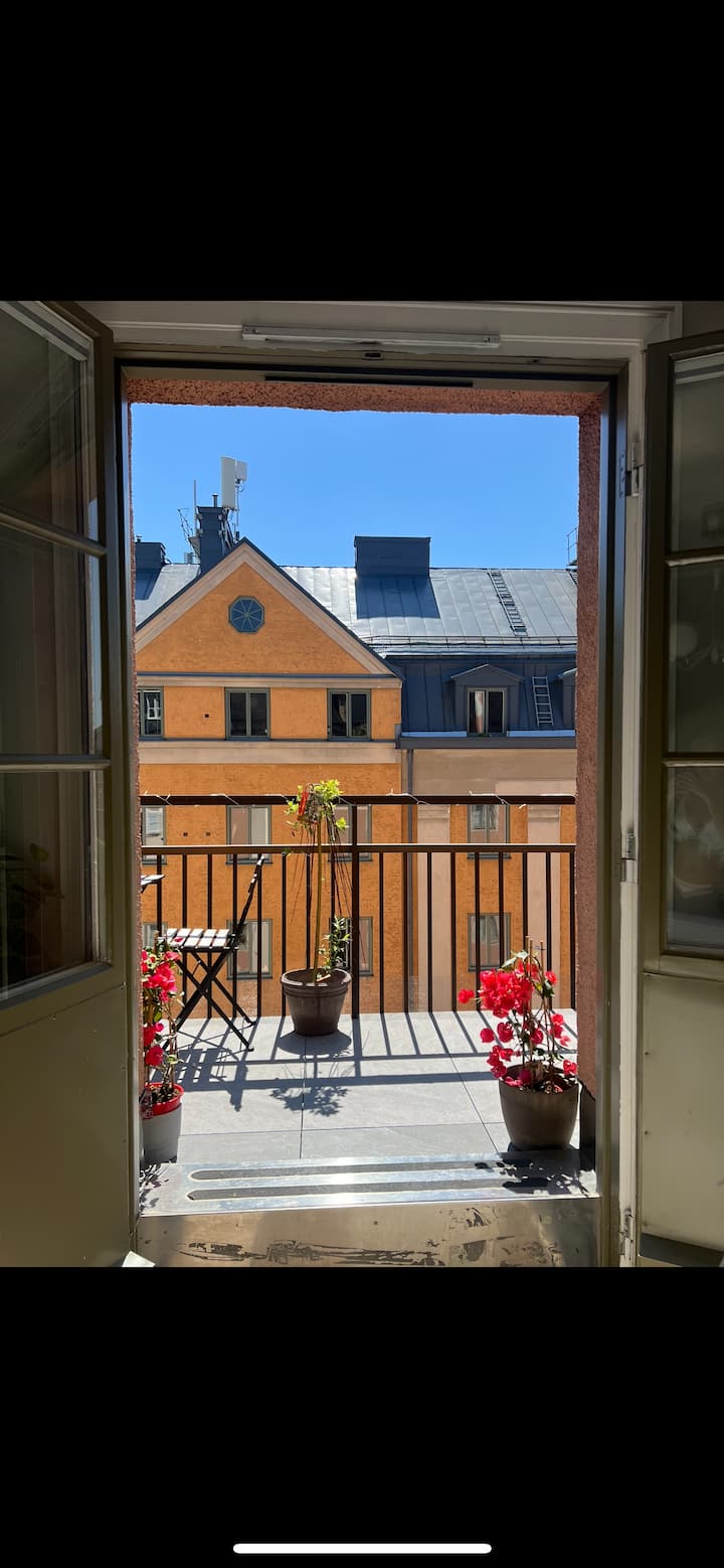 Nyrenoverad 3-rums Lägenhet Med Två Balkonger - Stockholm