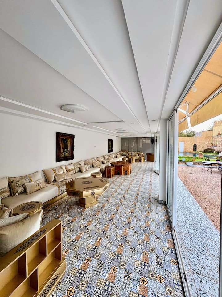 Magnifique Villa Riad Avec Piscine Patio Agadir - Agadir
