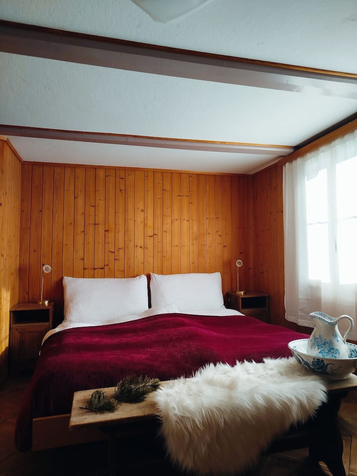 Alpine Charme/suite Mit Bergblick Und Balkon - Wengen BE