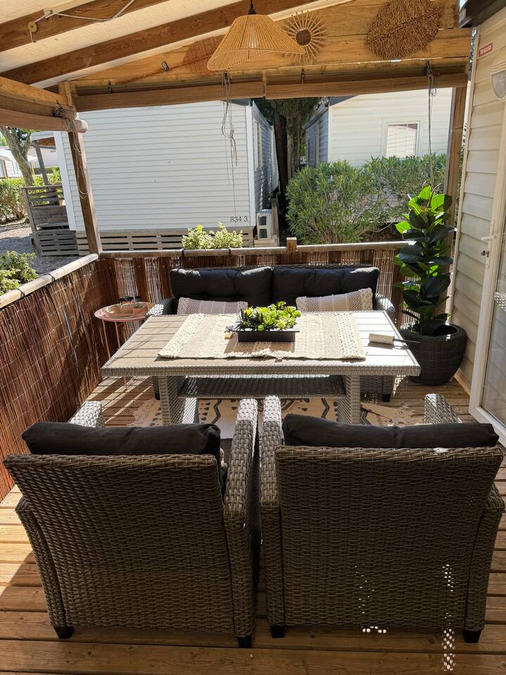 Luxueuse Caravane Climatisée Dans Camping 4 * - Vidauban