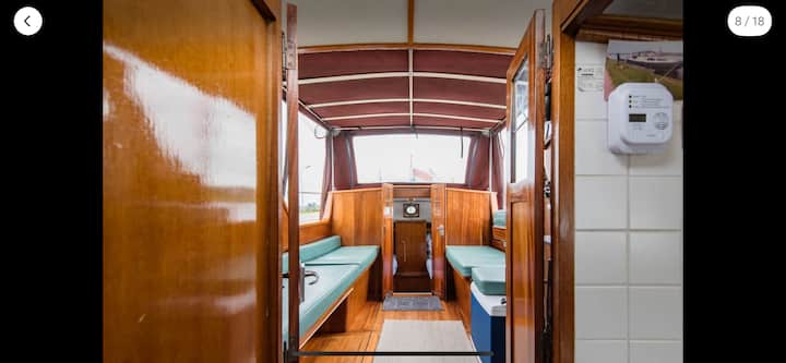 Classic Boat Beppe @Bocoliving Rotterdam Marina - Rotterdam