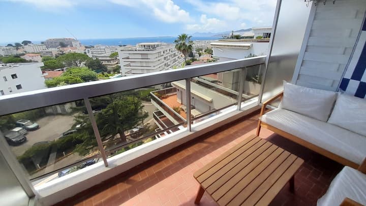 Studio Vue Mer, Juan-les-pins. - Antibes