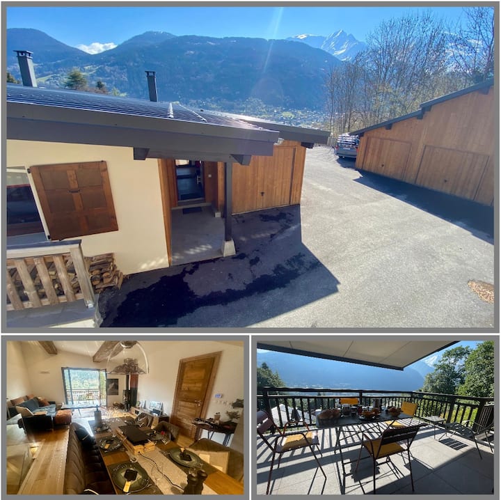 Mont-blanc View: Vue Magnifique, Spacieux, Chic - Saint-Gervais-les-Bains