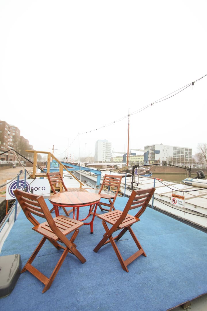 Portside Cabin Bora @Bocoliving Rotterdam Marina - Rotterdam