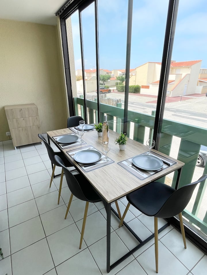 Charmant Appartement Clim 2 Chambres 100m Plage - Saint-Laurent-de-la-Salanque