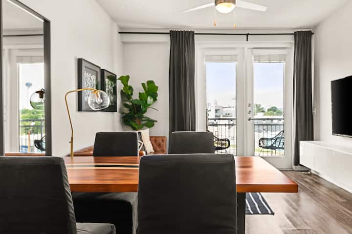 Urban Connect Skyline View 1br River-walk • Pool - Monte Vista - San Antonio