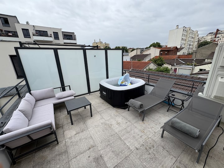 Calme Sécurité Terrasse Métro Fort Aubervilliers - Aubervilliers