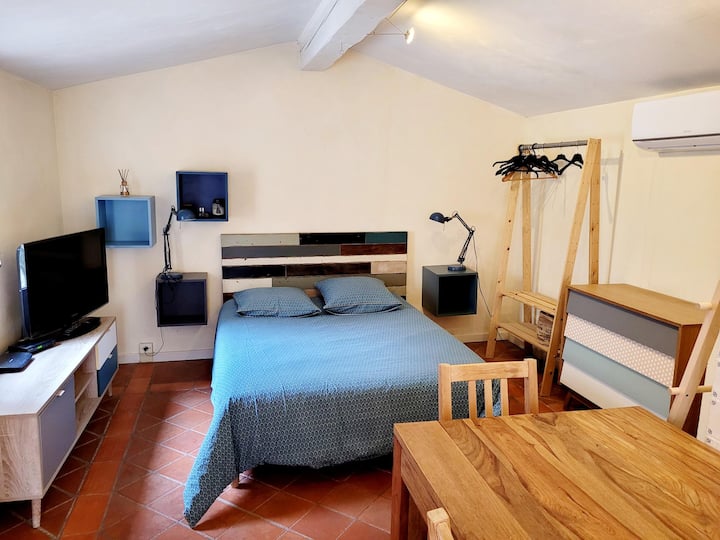 Chambre Indépendante Avec Terrasse Extérieure - Aix-en-Provence