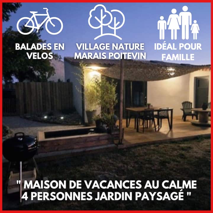 Maison Cosy Au Calme 25 Mn La Rochelle Jardin Clos - Vendée