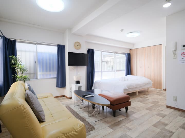 羽田空港まで20分/閑静な住宅街/品川駅まで2駅の大森アパートメント/101号室 - Yokohama