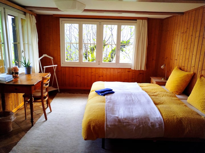 Alpine Charme/doppelzimmer Mit Bergblick - Mürren