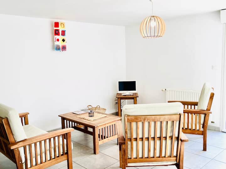 Bidart Grand Studio Dans Villa - Bidart