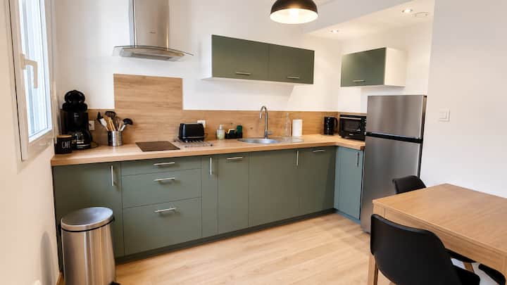 Le Zephyr - Appartement T2 Lumineux Refait à Neuf - Olonne-sur-Mer