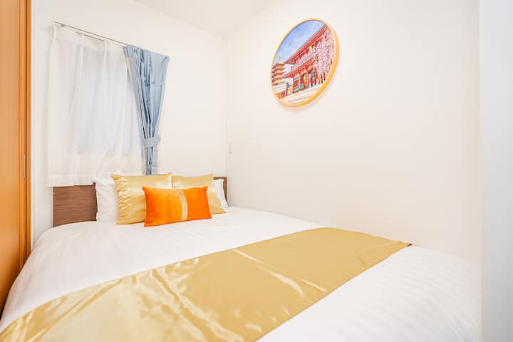 Jr秋葉原直达9分钟~jr新宿直达~一站jr錦糸町(晴空塔)/迪士尼、浅草、空港便利jr亀戸東口3分 - Japan