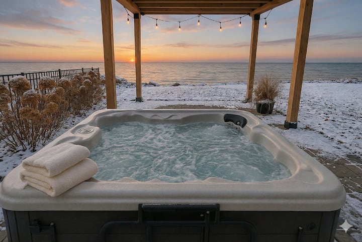 Northshore Beach Estate Salt Water Pool & Hot Tub - Ontario