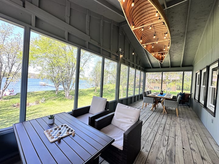 Sunset Cabin Lower Turtle Lake - Wisconsin