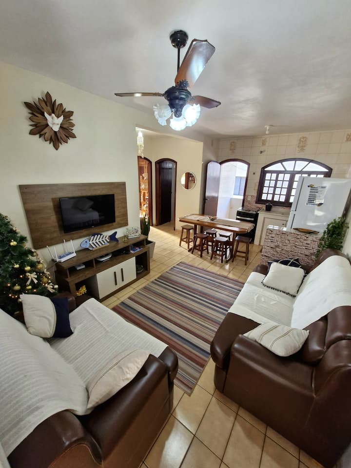 Apto Aconchegante A 300m Da Praia Com Wi-fi - Ubatuba