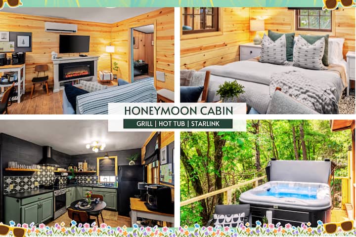 Cozy Cabin: Hot Tub, Grill, Starlink Wifi, Dogs Ok - Eureka Springs, AR