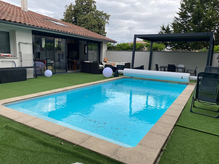 Maison Piscine Proche Bordeaux - Pessac