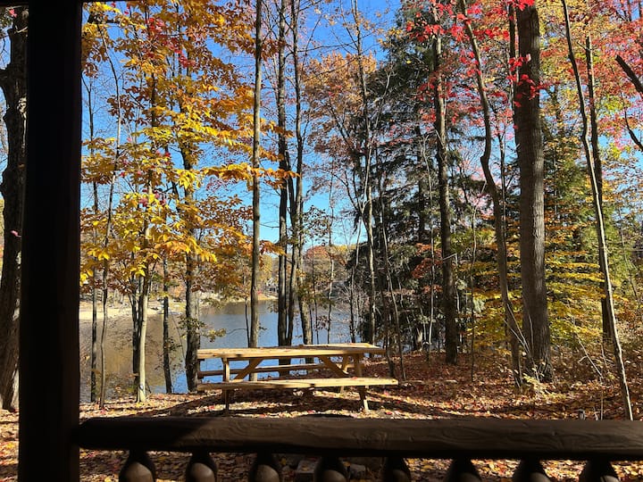 Fox Den - Lakeside Amish Cabin + Atv Trail Access - Tustin, MI