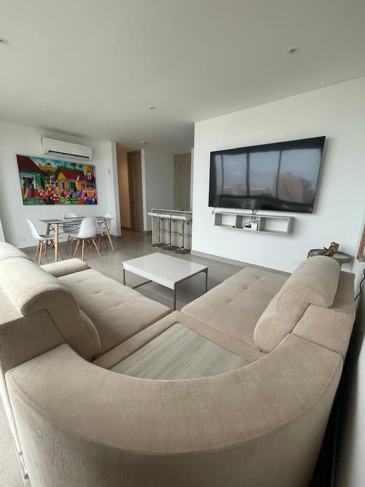 Bh-801 Distrito 90 Luxury Suite Wifi / Fast / Ac - Barranquilla