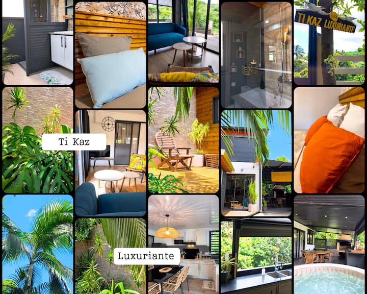 Ti Kaz Luxuriante | Jacuzzi Privé & Déconnexion - Réunion