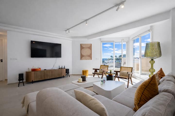 Appartement 2 Chambres Avec Une Magnifique Vue Mer - Nizza