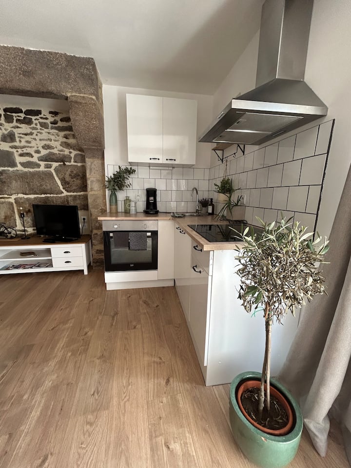 Petite Maison De Caractère Avec Filet Suspendu - Dinan