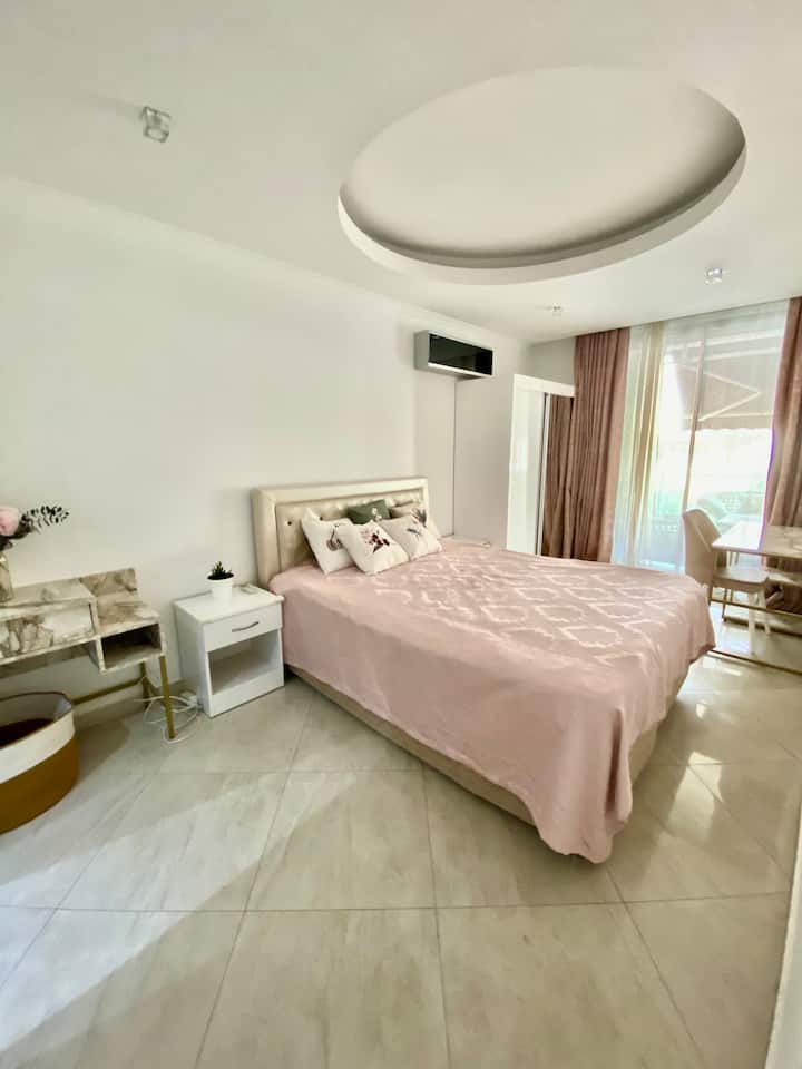 Luxury Flat 2 Mins From Beach - Alanya