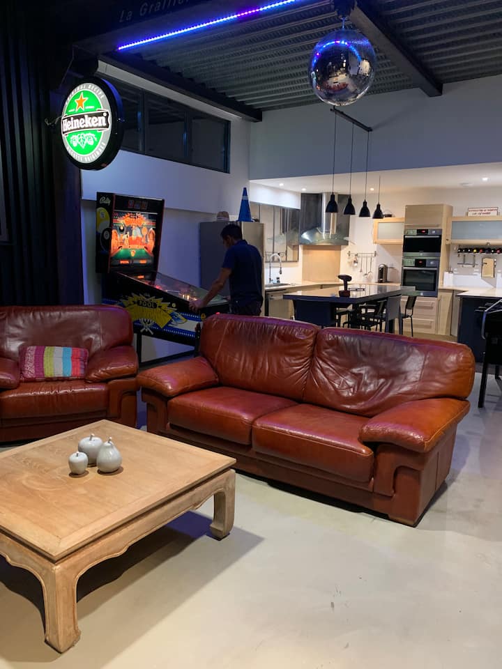 Loft Sur Deux éTages En Maison - Mostuéjouls