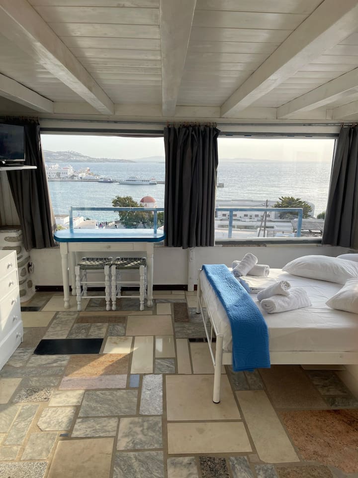Thea- Seaview Studio In Mykonos Town - Mykonos Region