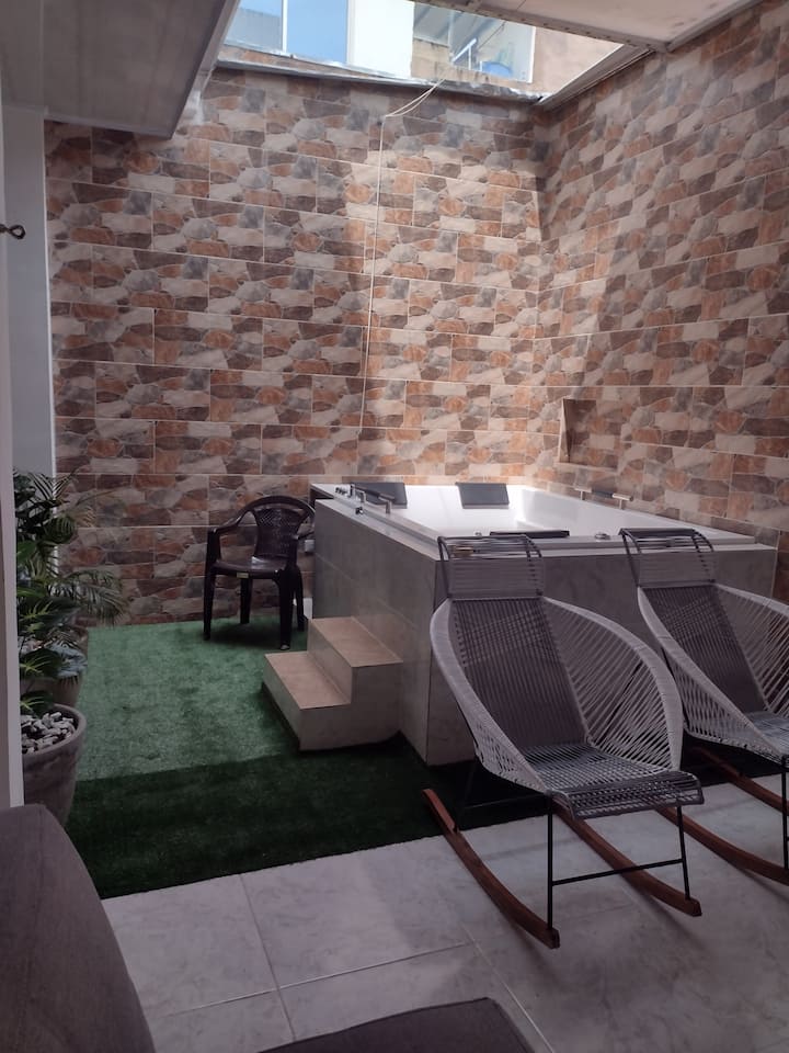 Casa Vacacional Con Jacuzzi Privado Y Wifi - Carmen de Apicalá