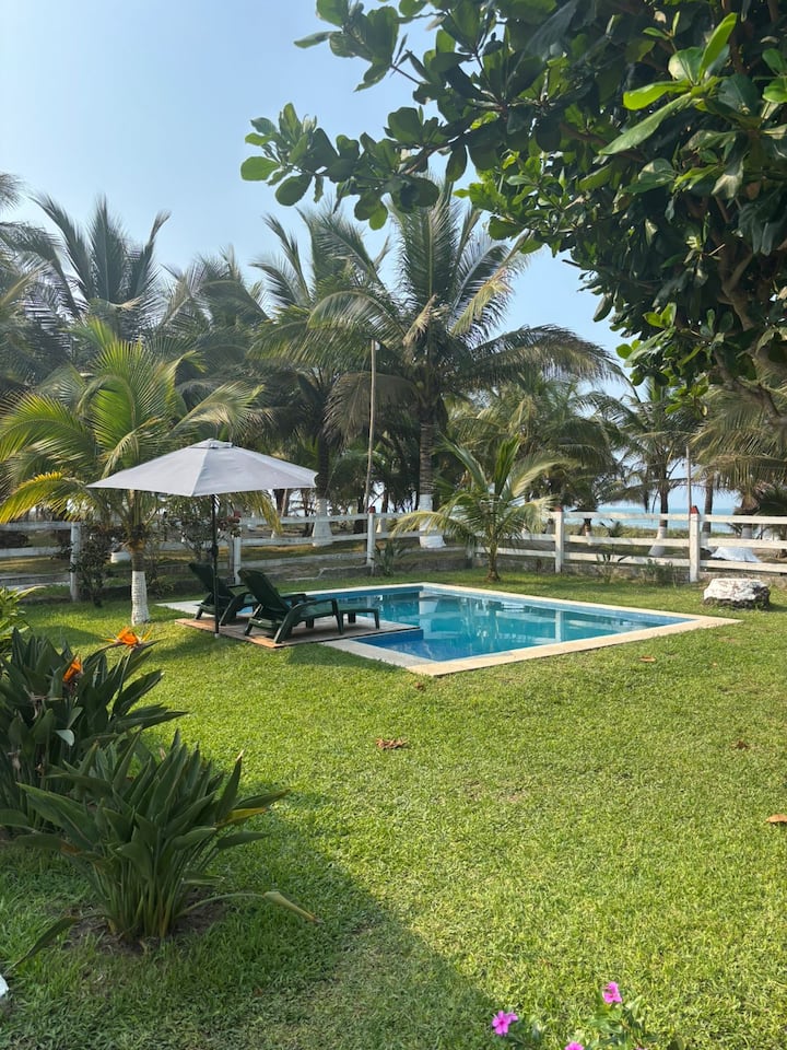 Casa Frente Al Mar Con Alberca - Costa Esmeralda