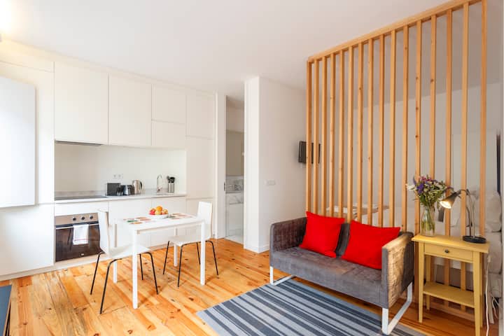 Renovated Peaceful Studio W/ac - 1d - Lisboa