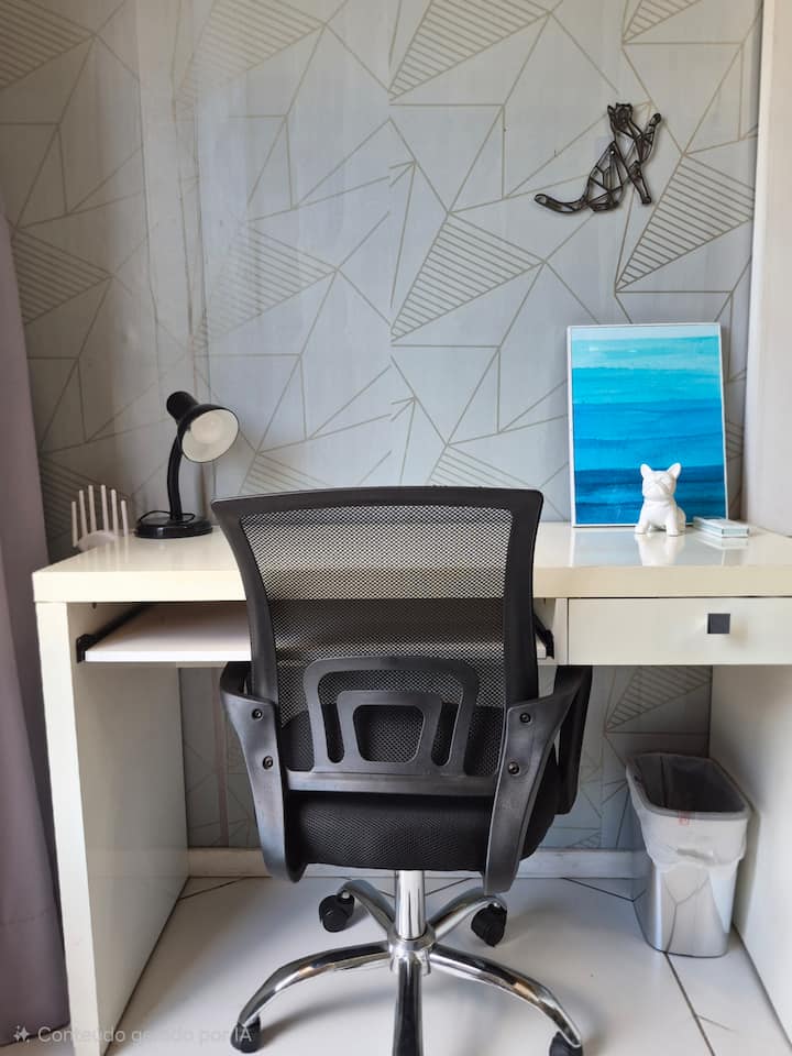 13min Do Park Shop. | Split | Vaga | Home Office 1 - Canoas