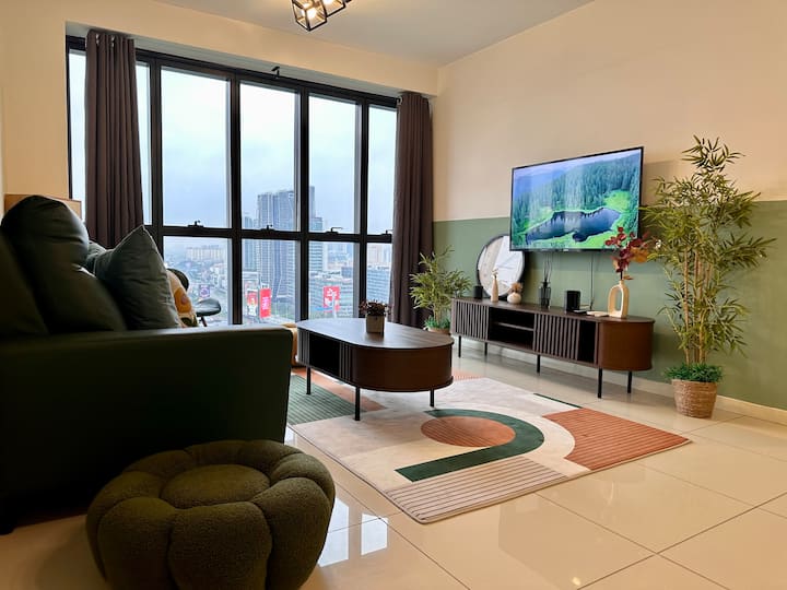 Cozy Vibes Stay @ Petaling Jaya | Netflix Ready - 八打靈再也