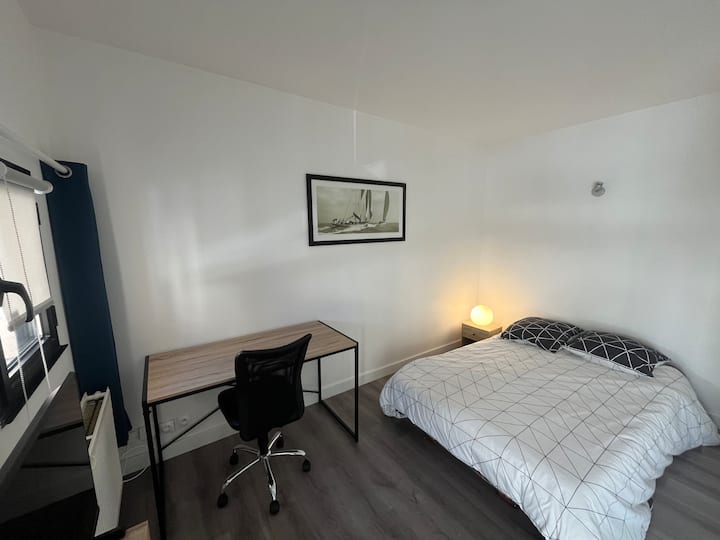 Studio 2 Pers Centre-ville à Pied+garage Sécurisé - Quimper