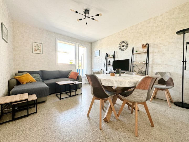 Le Floreal : Apt 4 Prs, 400m Plages, Stationnement - Antibes
