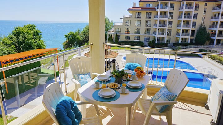 Seafront Apartment With Sea View | Byala Beach - Obzor