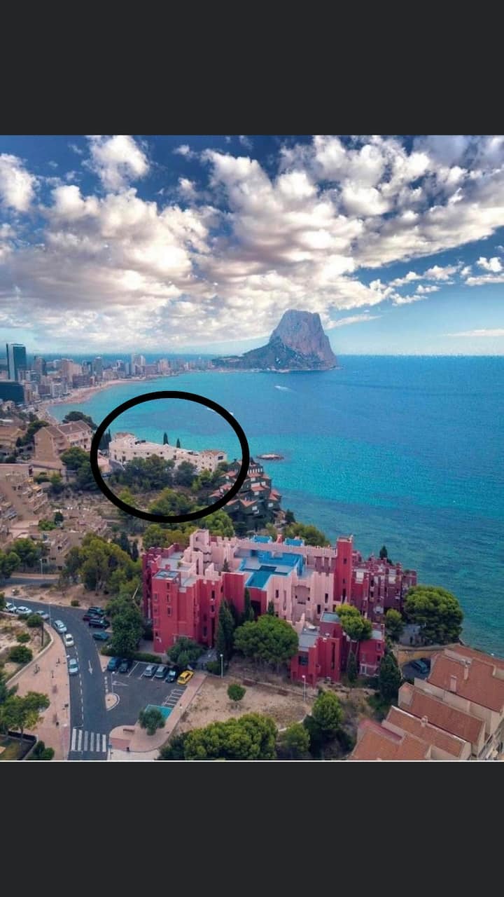 Calpe Amphitéâtre Bofill Appt 6 Pers Face à La Mer - Calp