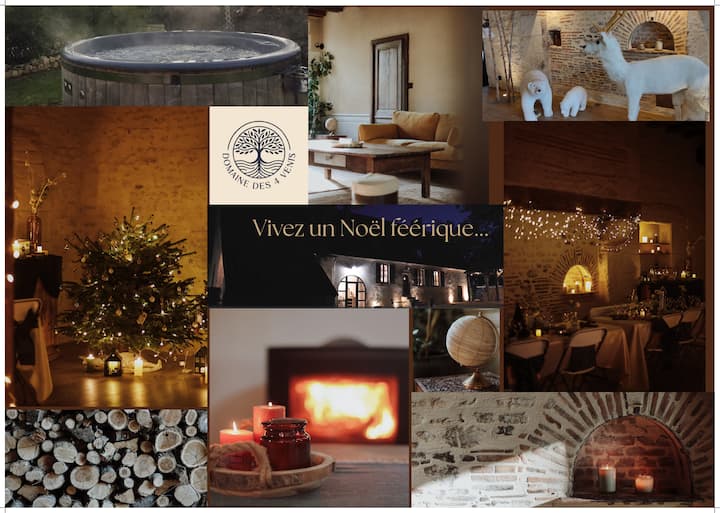 Domaine 4 Vents Gîte Confort, Bain Nordique&sauna - Bourges