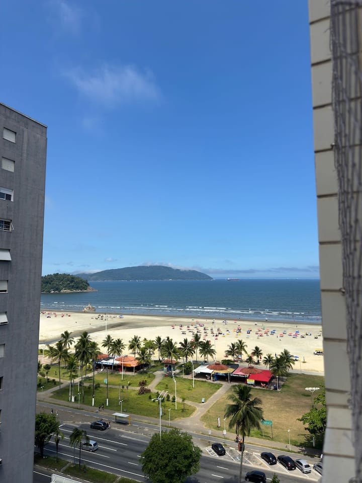 Pé Na Areia! Apartamento 1110 Na Praia Do Itararé - Santos