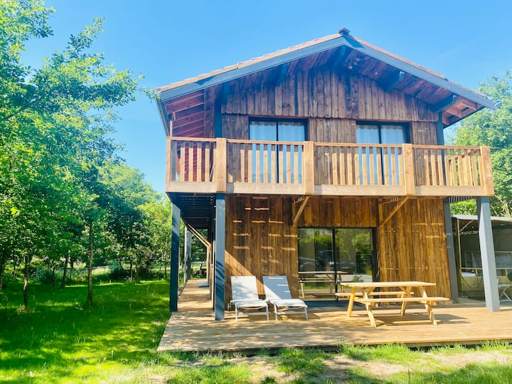 Maison Entre Océan Lacs Et Forêt - Vielle-Saint-Girons