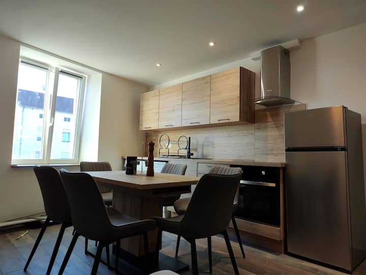 Appartement Cosy 6 Pers (2 Chambres) - Mirecourt