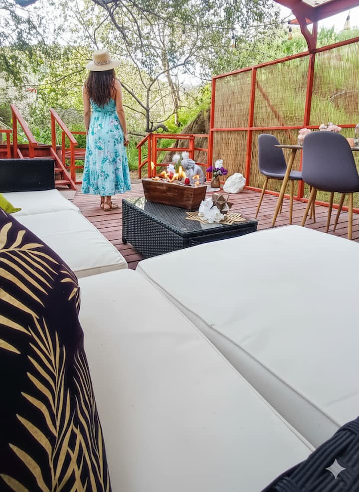 Refugio Bajo ÁRboles Con Tinaja Privada - Villa Alemana